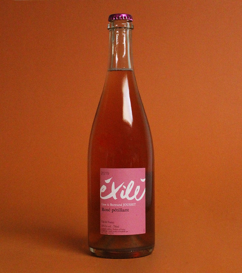 Lise & Bertrand Jousset Pet Nat Rosé "Exile," 2024, Vin de France ...