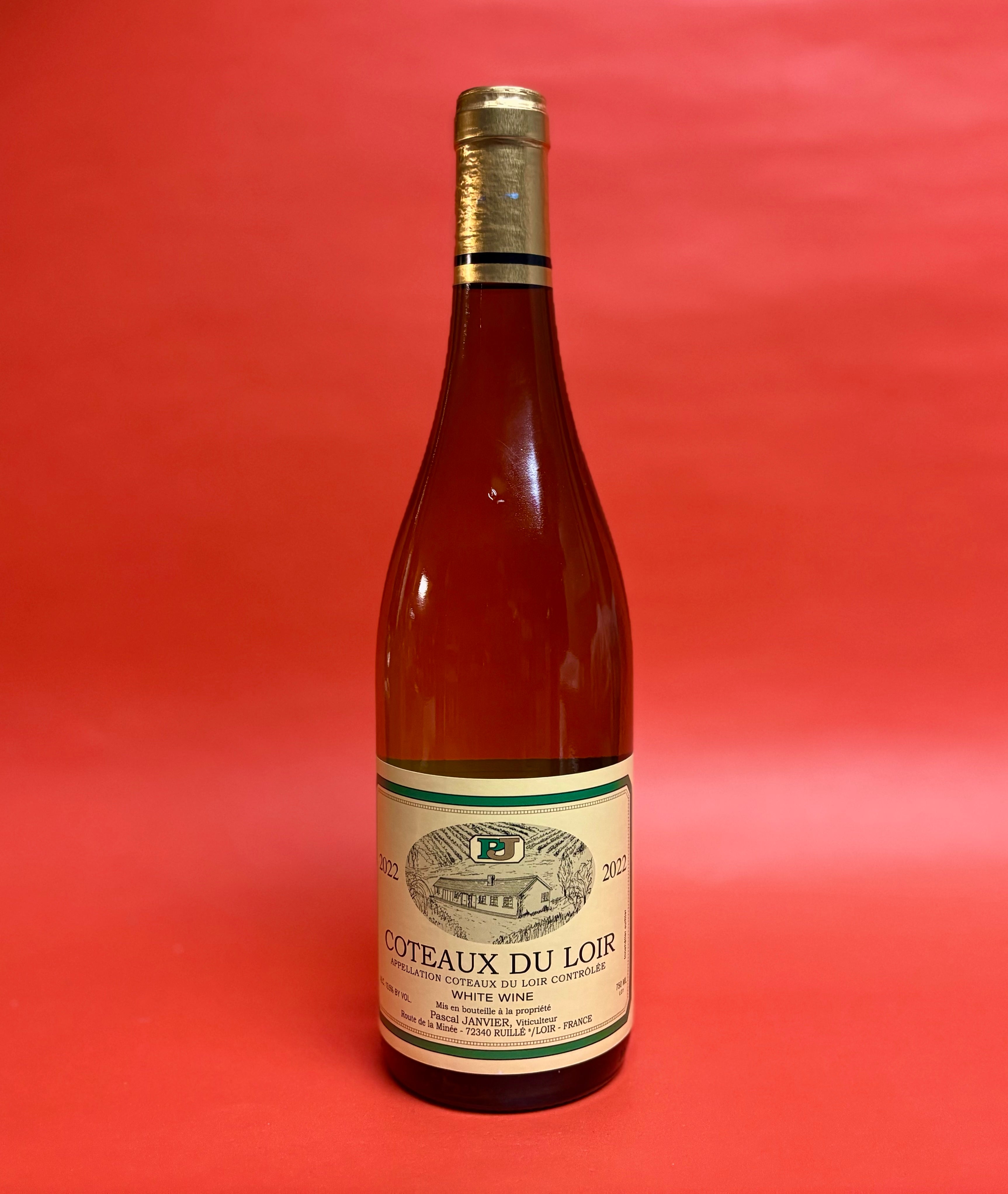 Pascal Janvier Coteaux du Loir White Wine, 2022, Loire Valley, France ...